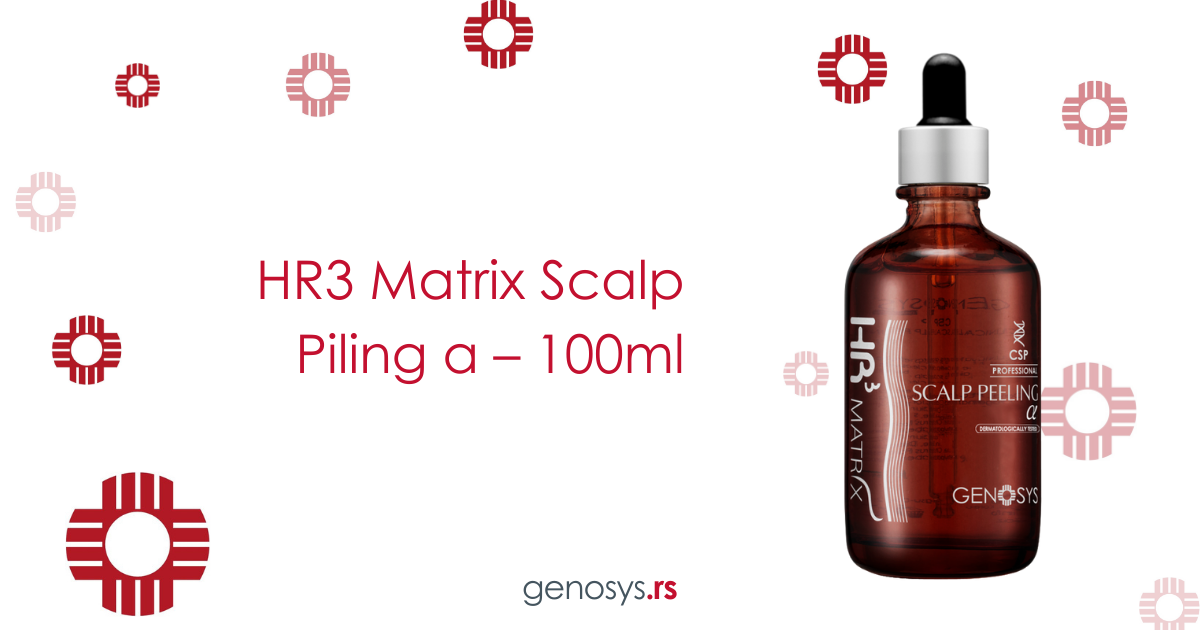 HR3 Matrix Scalp Piling α - 100ml | Genosys Srbija